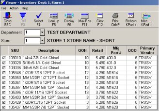 Create a Custom SKU List