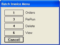 PPS/COM: Viewing/Modifying Invoice Batches