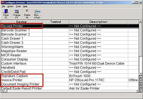 Setting Up Document Imaging Devices