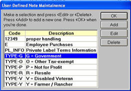 Create Text for Signature Pad and Receipt