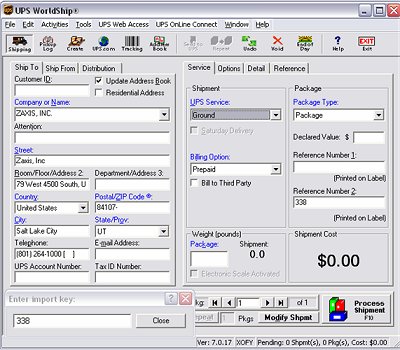 PPS: Using UPS WorldShip with Your Eagle System
