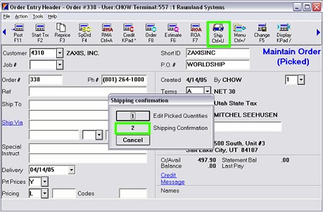 PPS: Using UPS WorldShip with Your Eagle System
