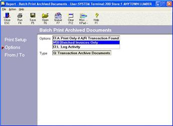 PPS/COM: Invoice the Batch