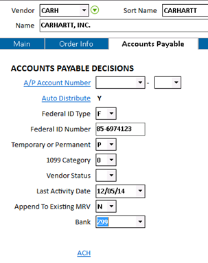 A/P Electronic Payments Integration with EFT Networks