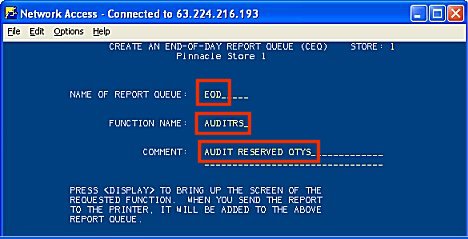 PPS: Set Up Audit Reports