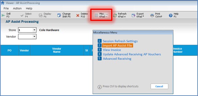 Using the AP Assist Processing Viewer