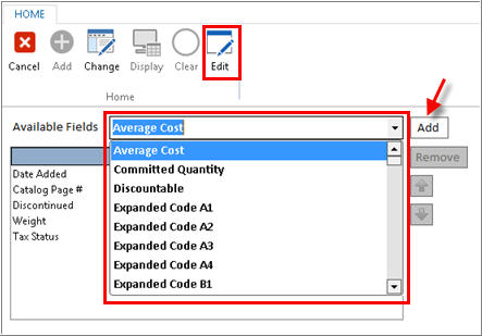 Customizing New Record in Inventory