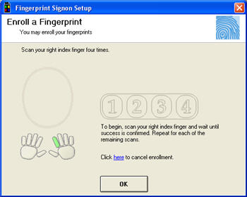 Setting Up POS Fingerprint Signon