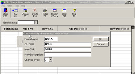 Combining SKUs (RCIN)