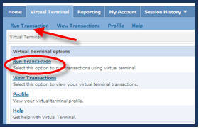 Using Virtual Terminal in Offline Point of Sale