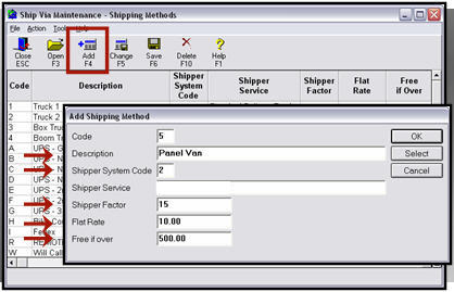 Delivery Confirmation: Setting Up Ship Via Methods