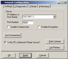 Set Up Network Report Printing