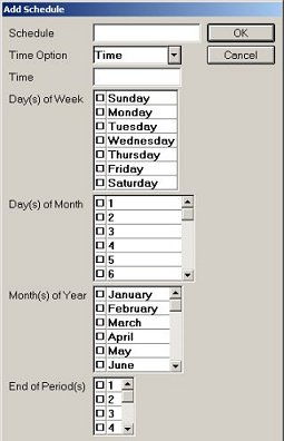 Creating and Maintaining Queue Schedules